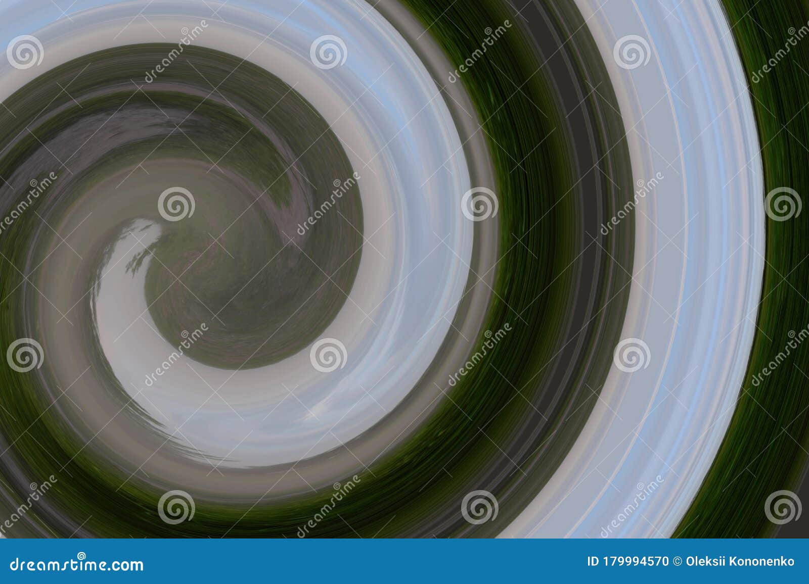 Funnel Abstract Pattern. Swirl, Spiral, Multi-colored Pattern As a ...