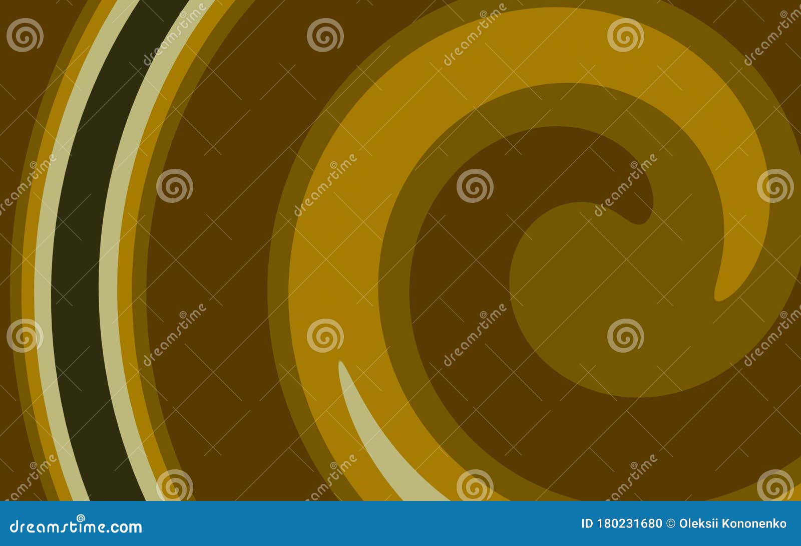 Funnel Abstract Pattern. Swirl, Spiral, Multi-colored Pattern As a ...