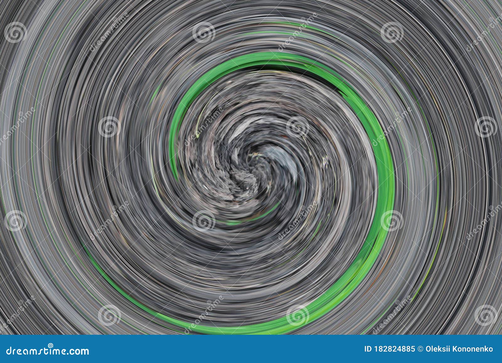 Funnel Abstract Pattern. Swirl, Spiral, Multi-colored Pattern As a ...