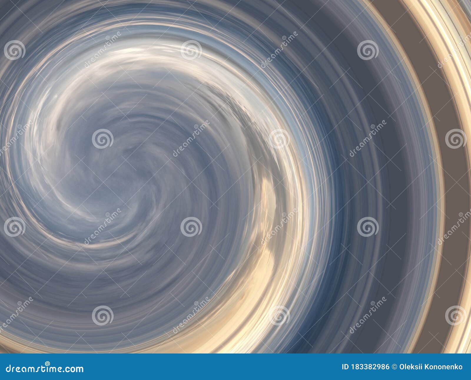 Funnel Abstract Pattern. Swirl, Spiral, Multi-colored Pattern As a ...