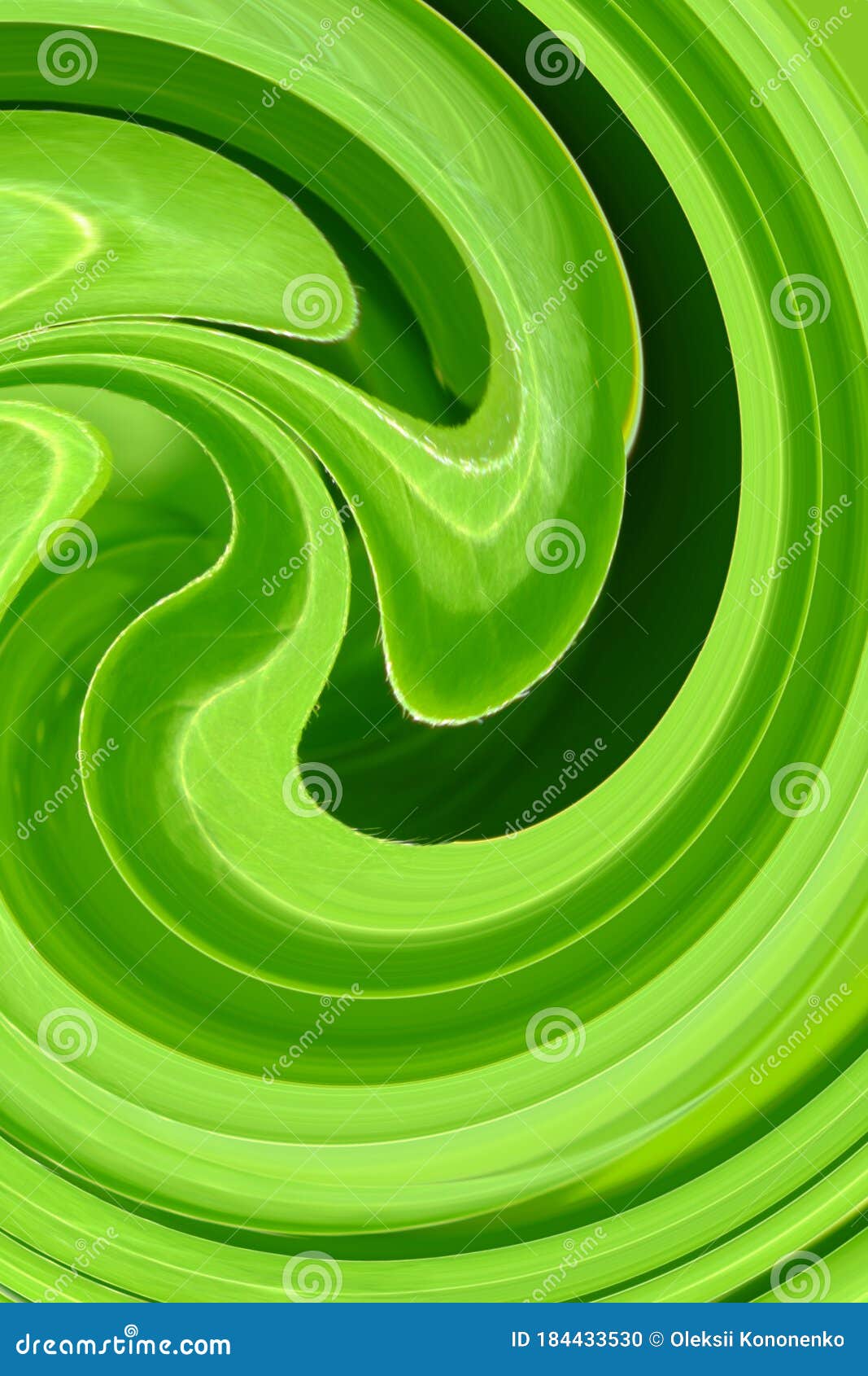 Funnel Abstract Pattern. Swirl, Spiral, Multi-colored Pattern As a ...