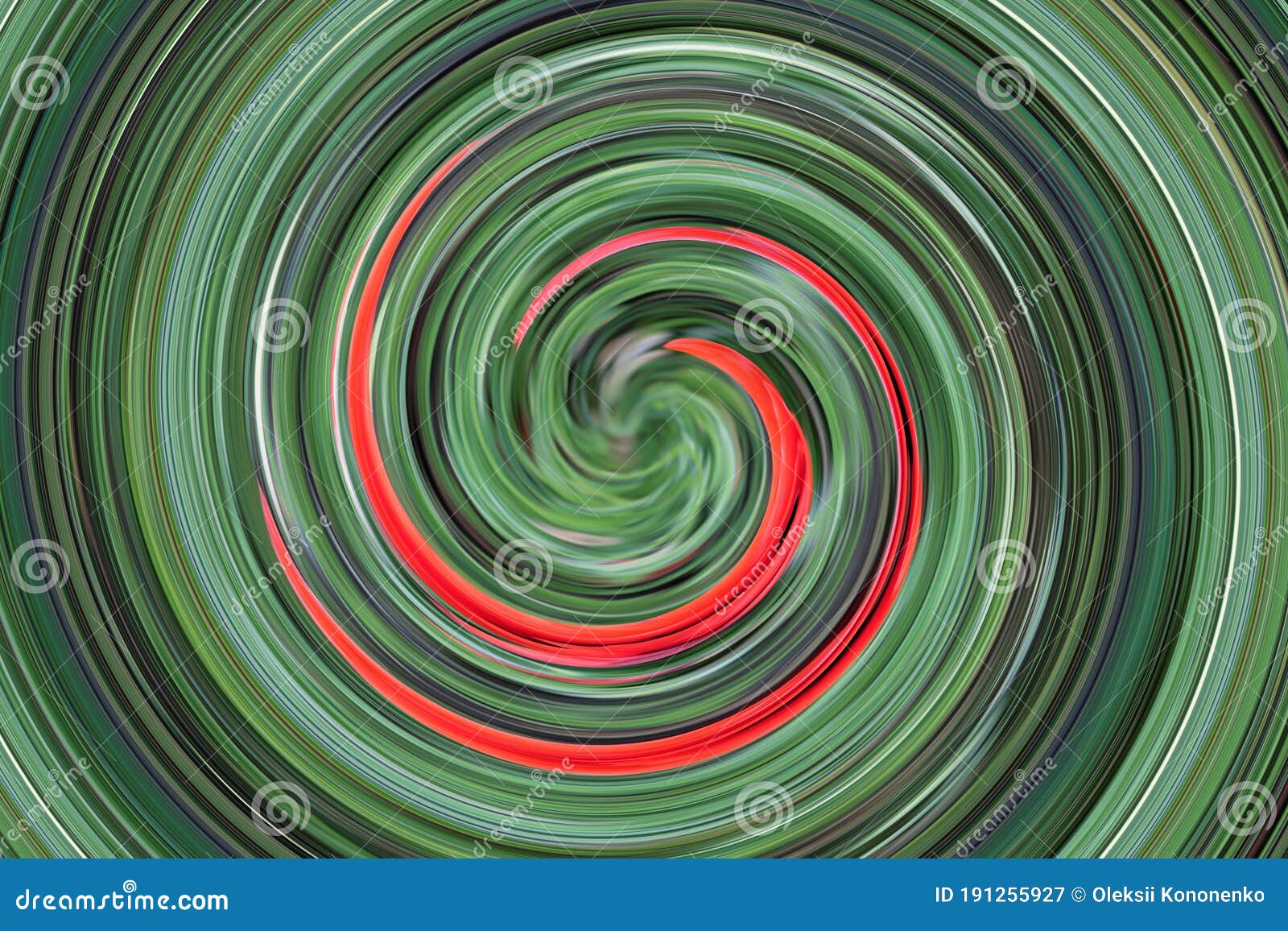 Funnel Abstract Pattern. Swirl, Spiral, Multi-colored Pattern As a ...
