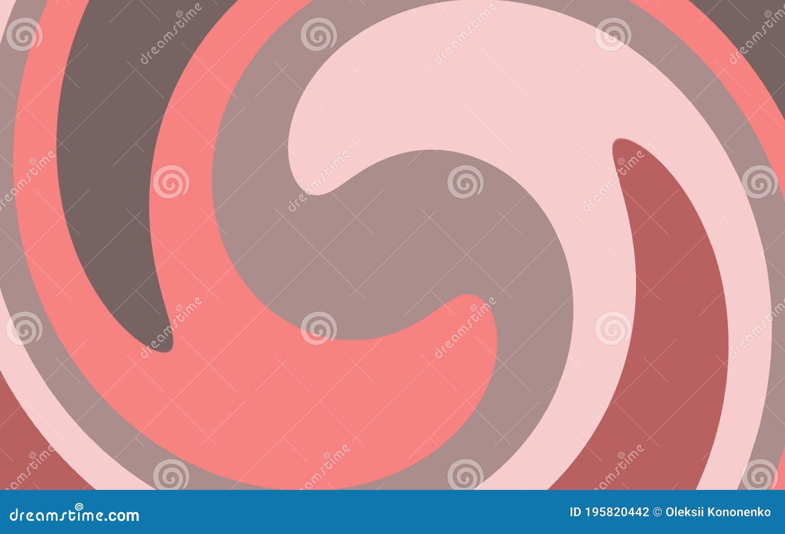 Funnel Abstract Pattern. Swirl, Spiral, Multi-colored Pattern As a ...