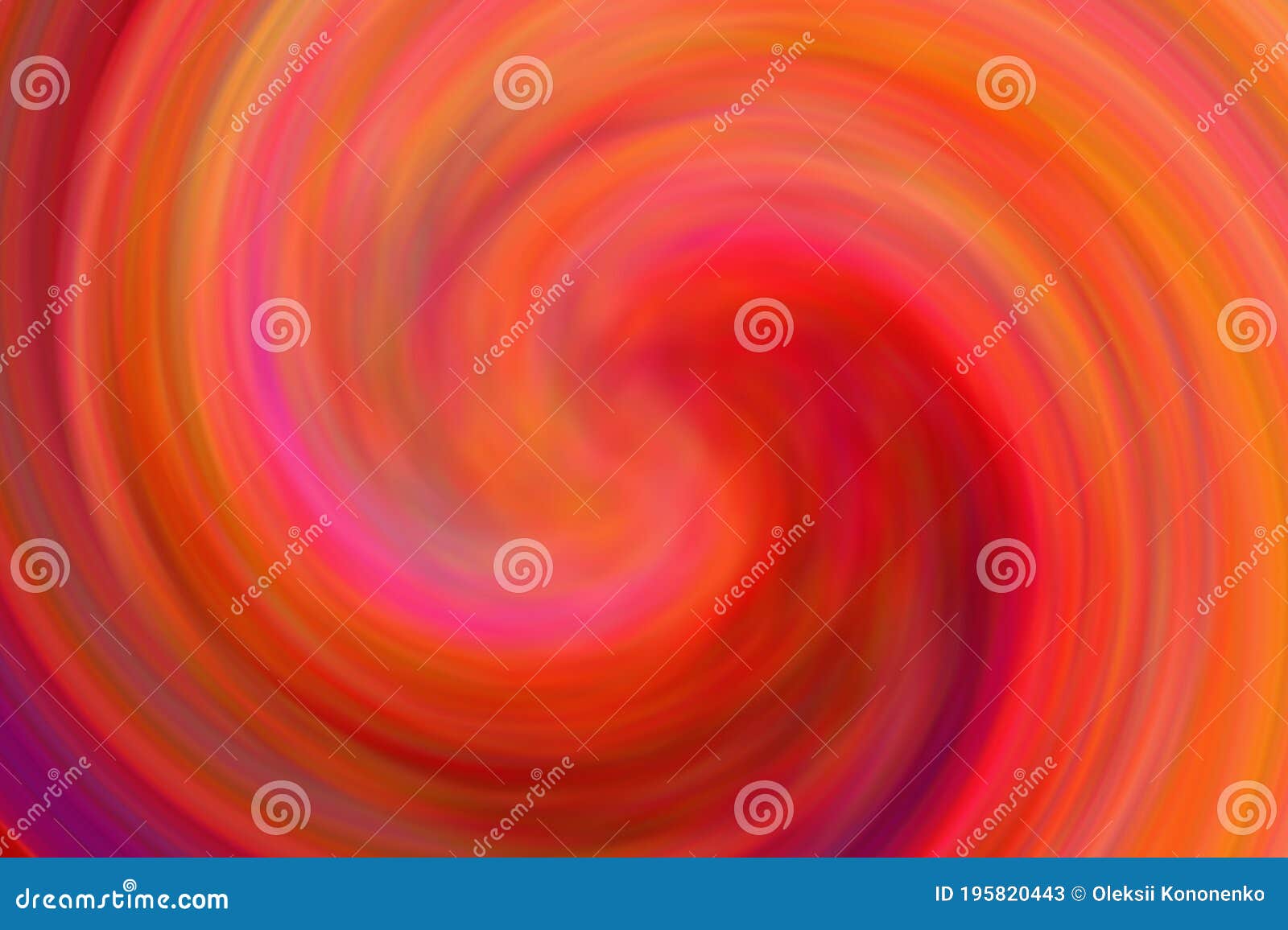 Funnel Abstract Pattern. Swirl, Spiral, Multi-colored Pattern As a ...