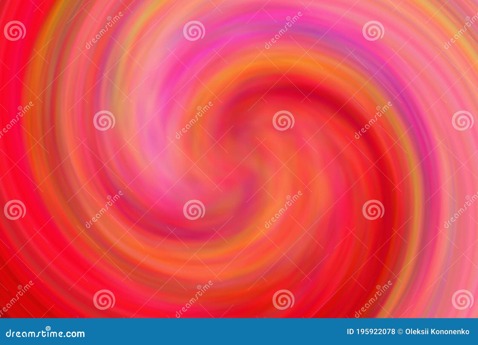 Funnel Abstract Pattern. Swirl, Spiral, Multi-colored Pattern As a ...