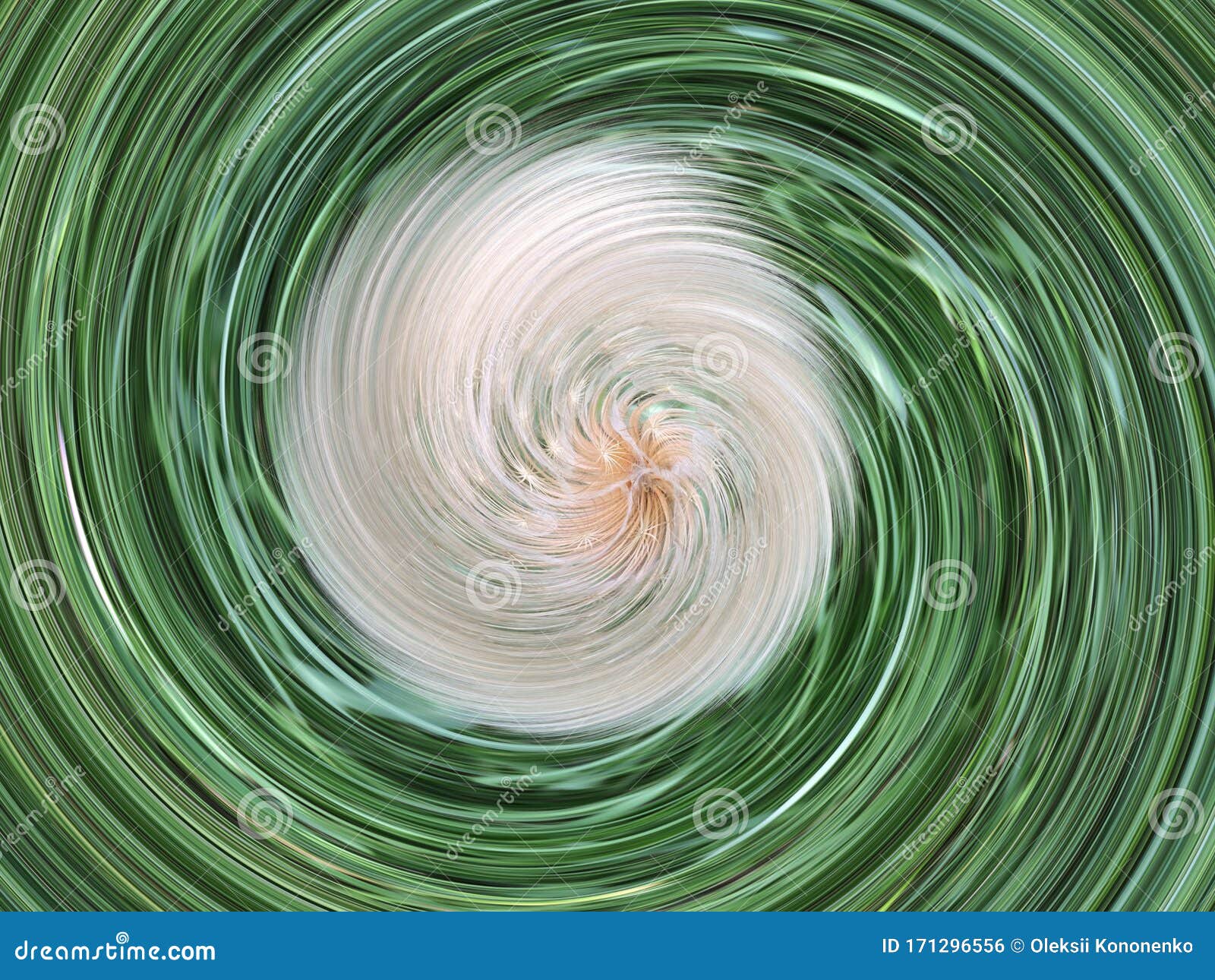 Funnel Abstract Pattern. Swirl, Spiral, Multi-colored Pattern As a ...