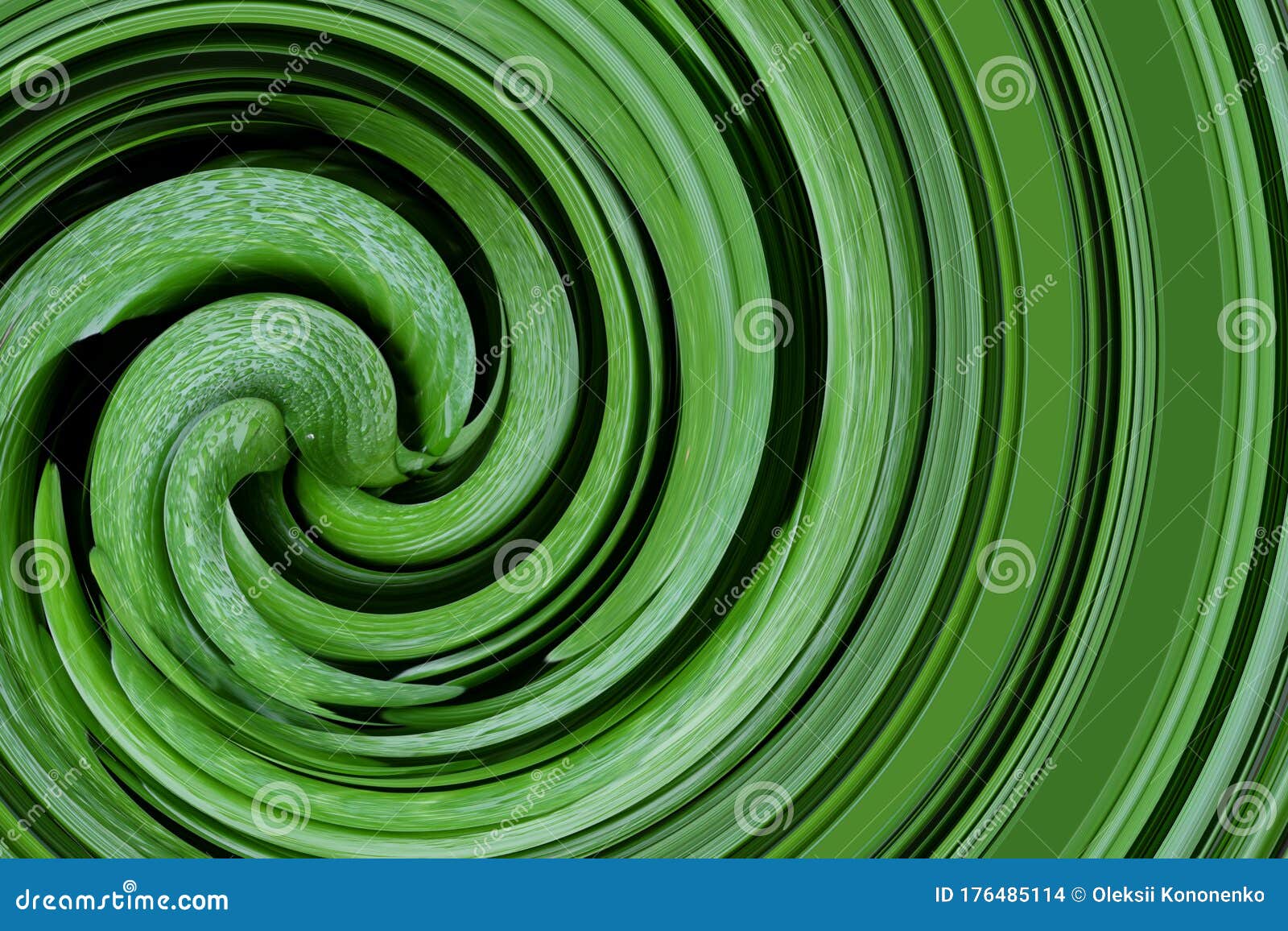 Funnel Abstract Pattern. Swirl, Spiral, Multi-colored Pattern As a ...