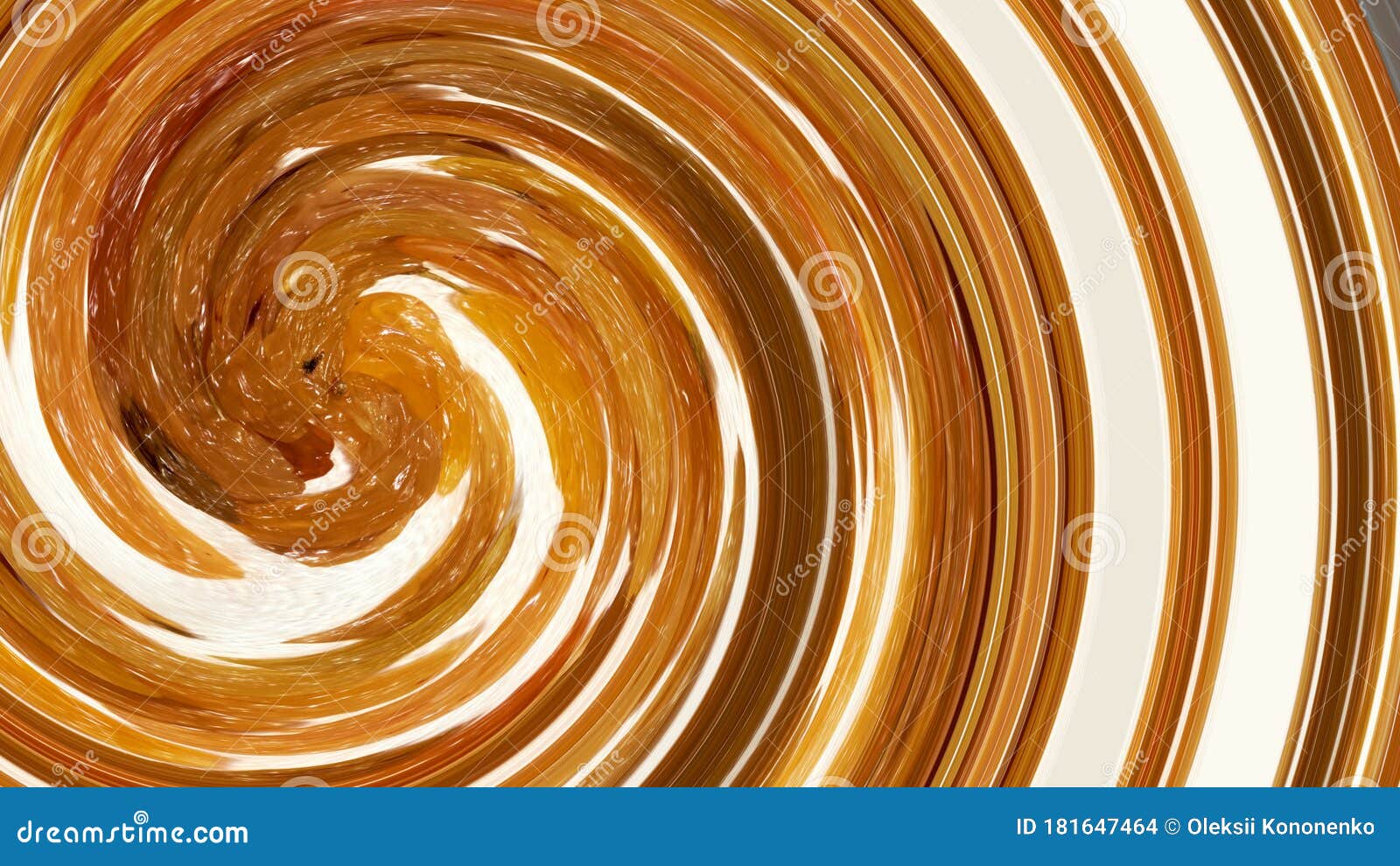 Funnel Abstract Pattern. Swirl, Spiral, Multi-colored Pattern As a ...