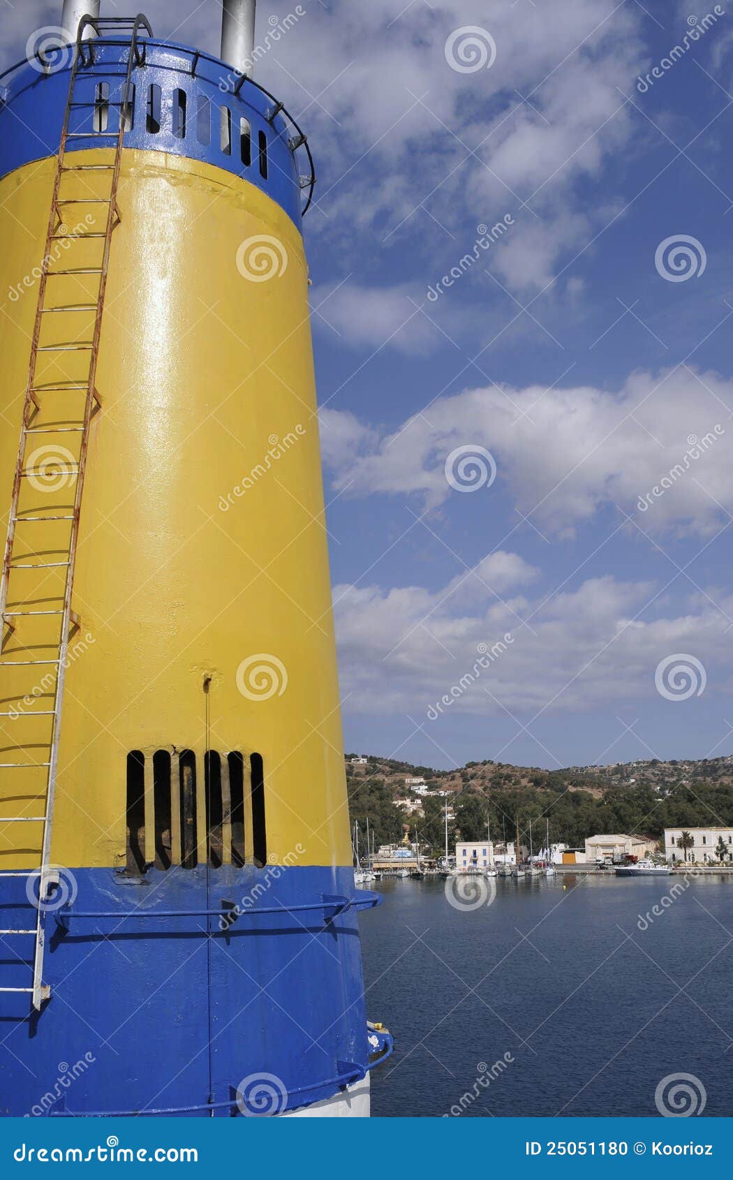 Funnel of ferryboat stock photo. Image of ferryboat, ship - 25051180