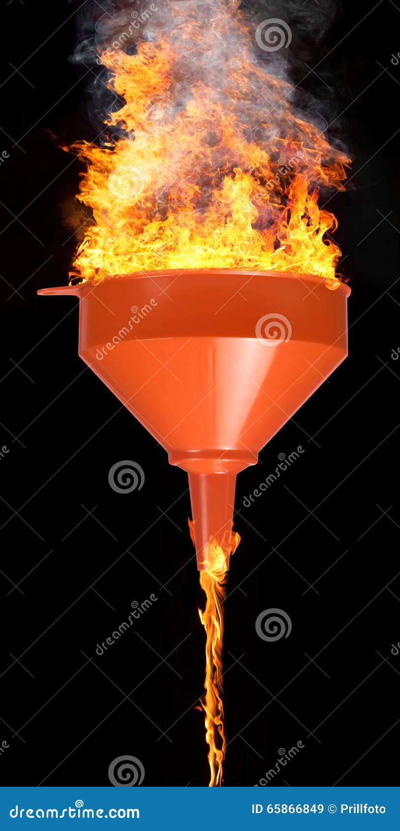 Funnel and fire stock image. Image of glowing, kitchen - 65866849