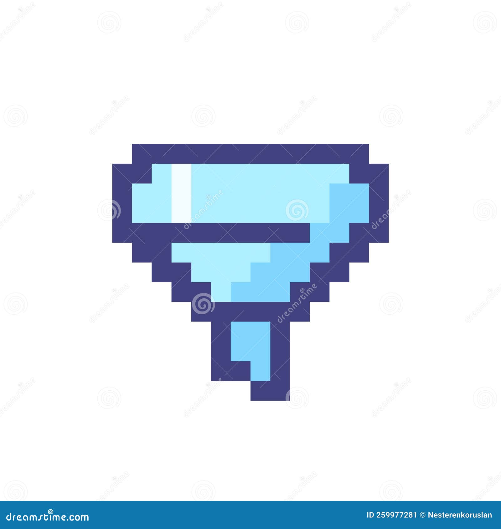 Funnel Pixelated RGB Color Ui Icon Stock Vector - Illustration of icon ... Funnel Pixelated RGB Color Ui Icon Stock Vector - Illustration of icon ...