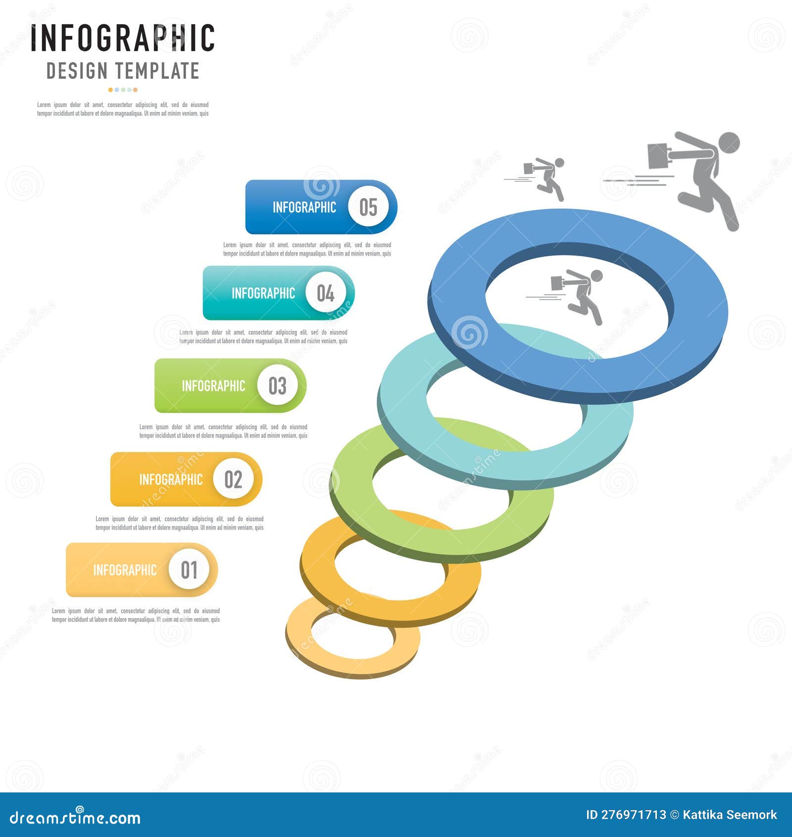 Funnel and Tag Infographic for Business Presentation Stock Vector ...