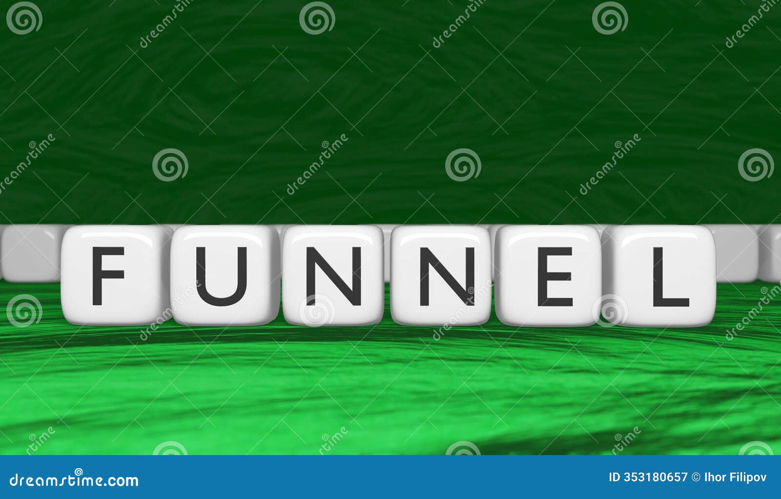 Funnel Of Cubes. Geometry Shapes That Goes Up And Down. Cube Cross ...