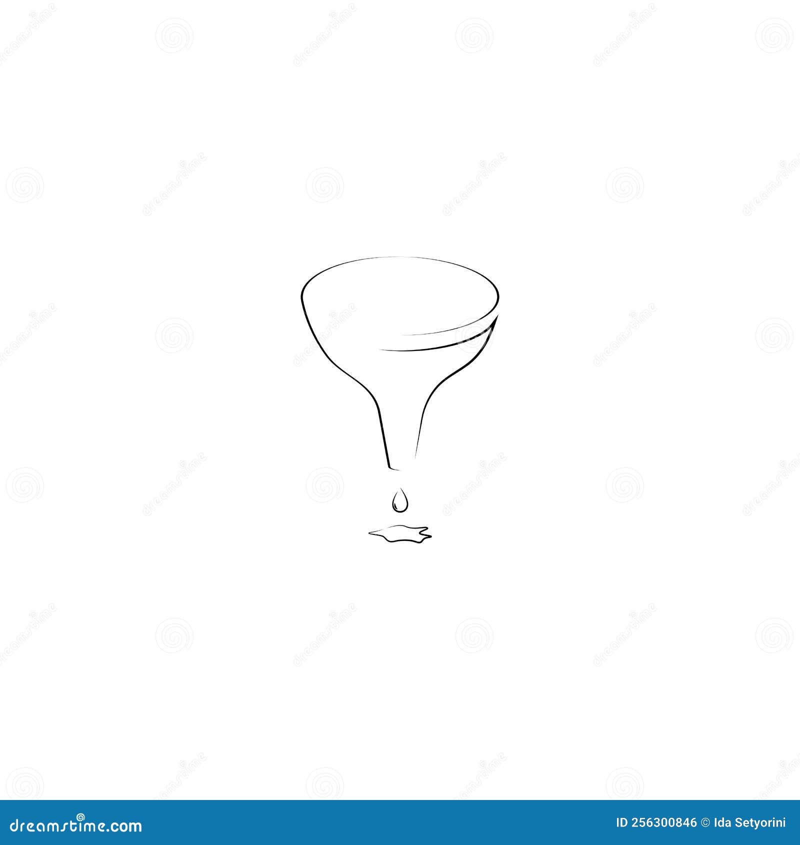 Funneling Logo Royalty-Free Cartoon | CartoonDealer.com #256300862
