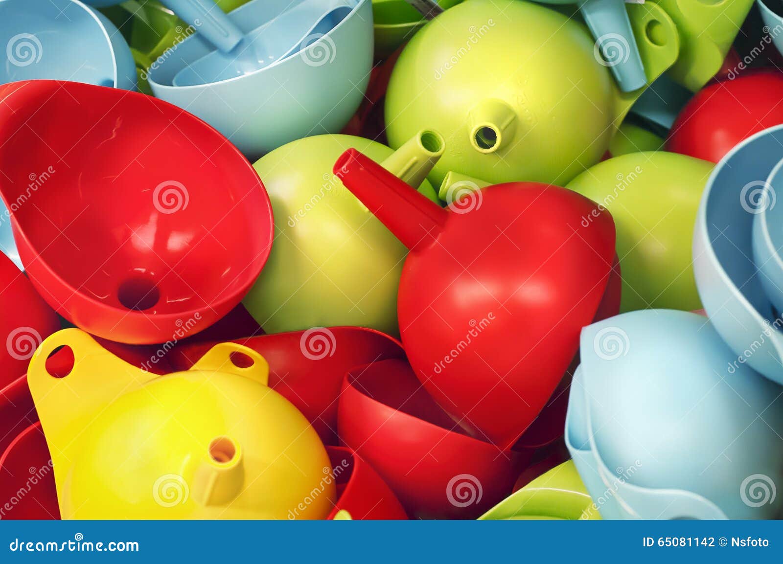 Funnels stock photo. Image of pouring, cone, color, yellow - 65081142