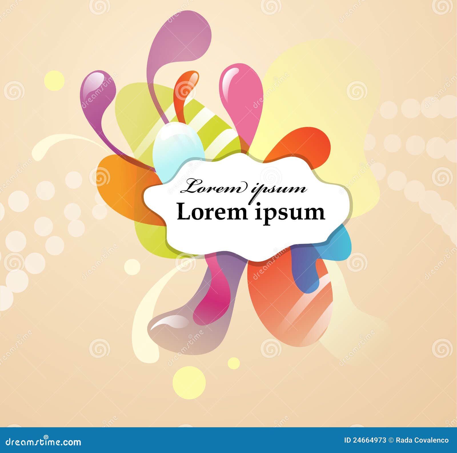 Funny abstract background stock vector. Illustration of contemporary ...