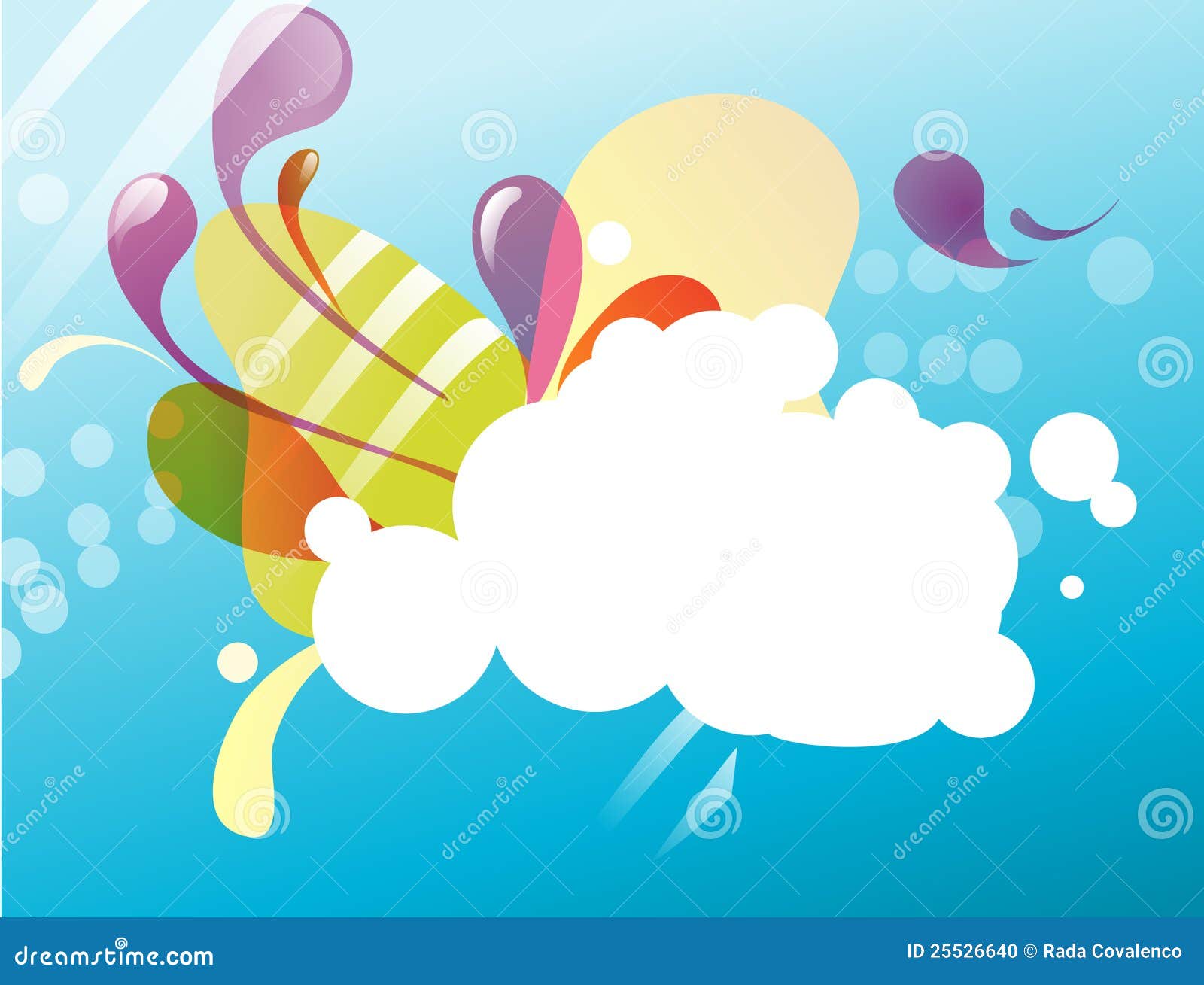 Funny abstract background stock vector. Illustration of vacations ...