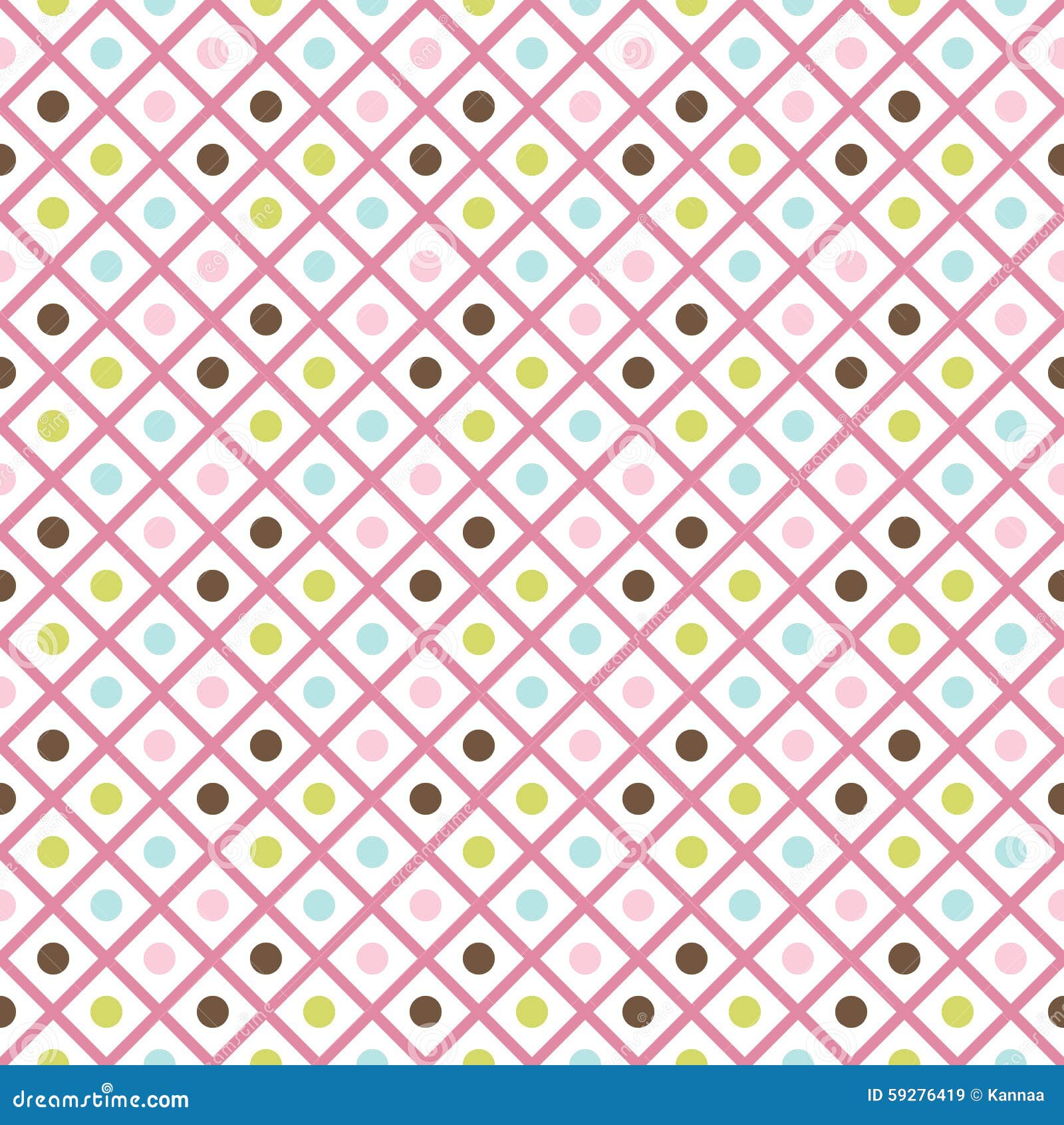 Funny Abstract Geometric Bright Seamless Pattern Stock Illustration ...