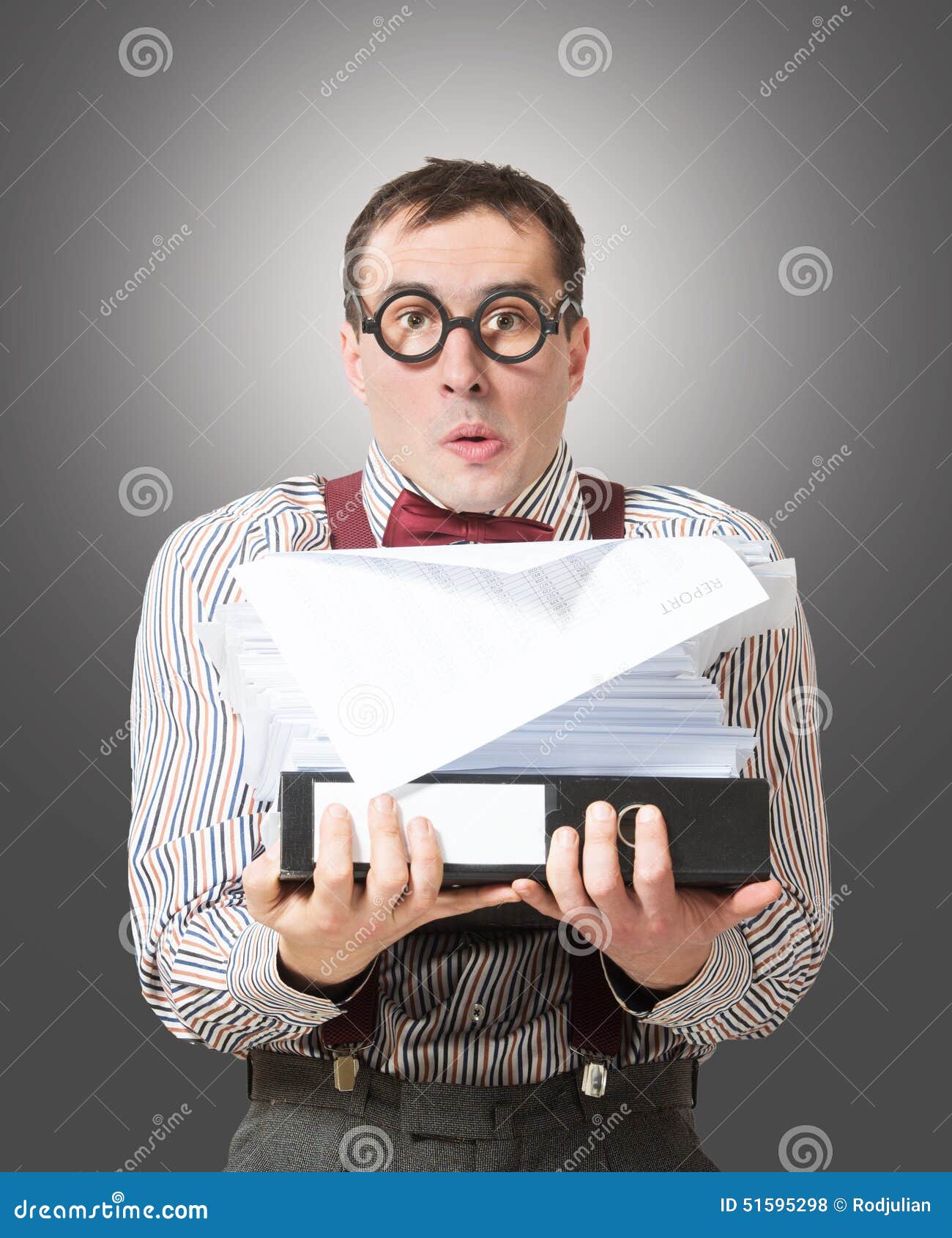 Funny accountant stock photo. Image of heap, analysis - 51595298