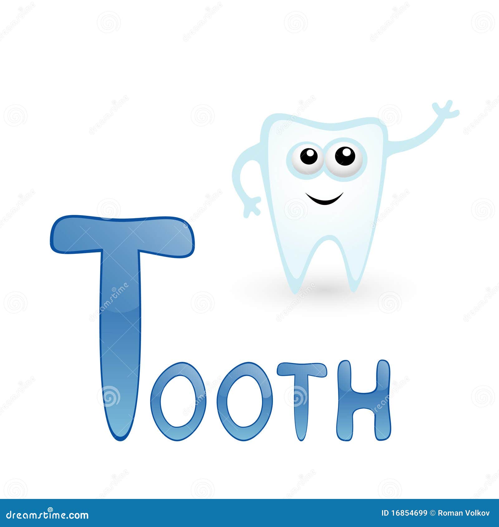 Funny alphabet - letter T stock vector. Illustration of cartoon - 16854699