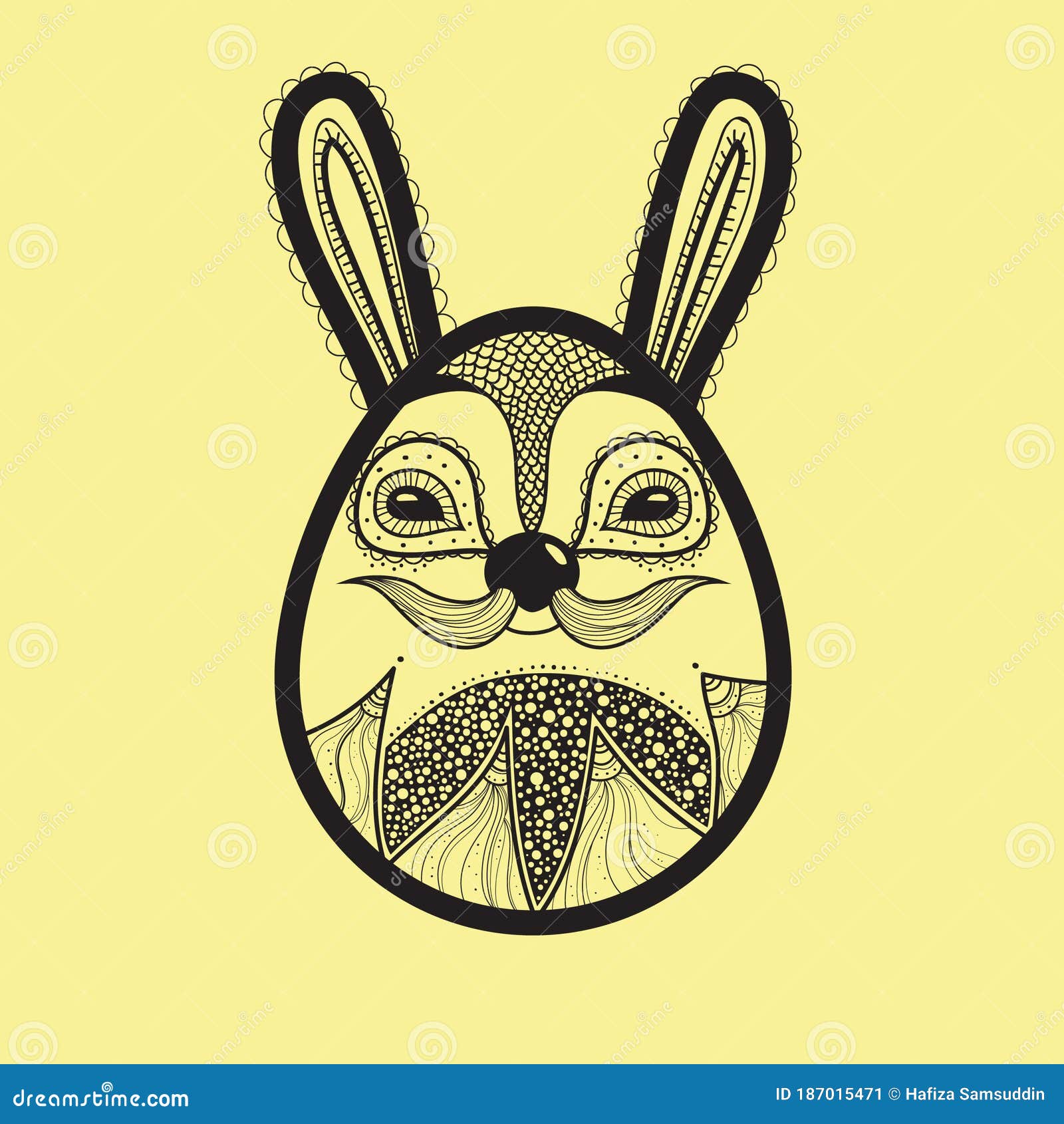 Funny Animal Design. Vector Illustration Decorative Design Stock Vector ...