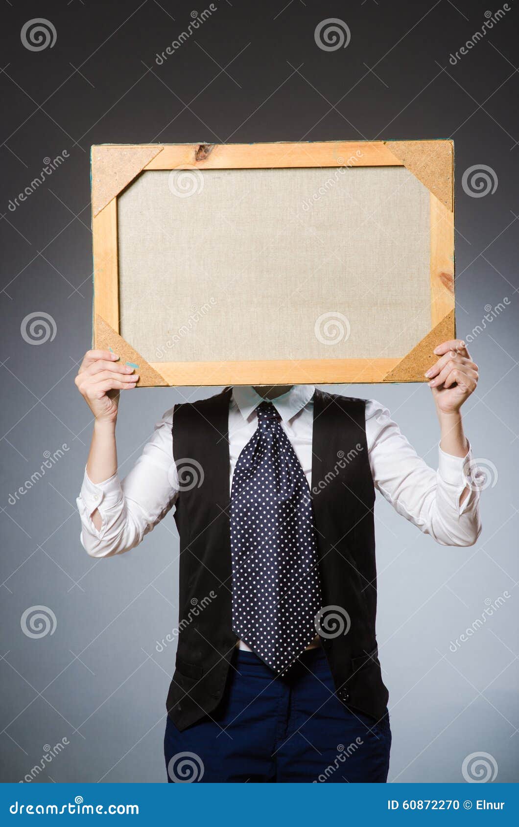 The Funny Artist Working in the Studio Stock Photo - Image of draw ...