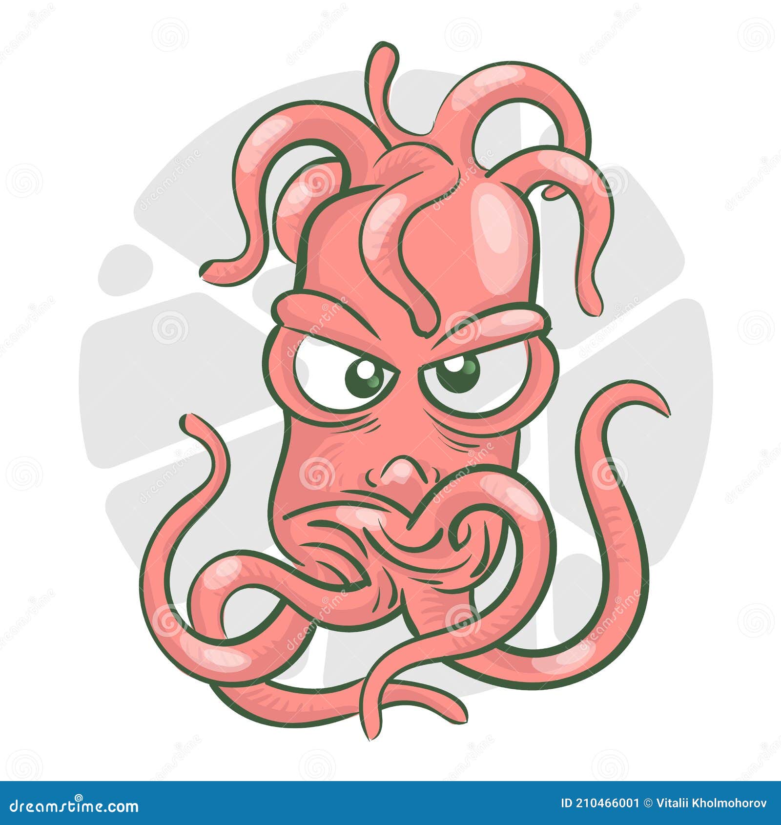 Funny Bacteria, Virus and Pathogen Cartoon Character. Cute .microbe ...
