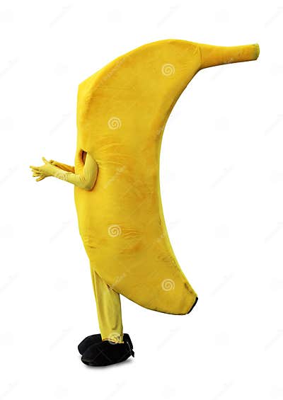 Funny banana man stock image. Image of carnival, actor - 11440301