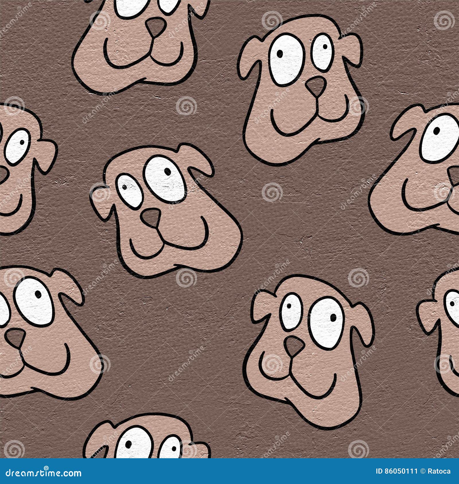 Funny bear face stock illustration. Illustration of funny - 86050111