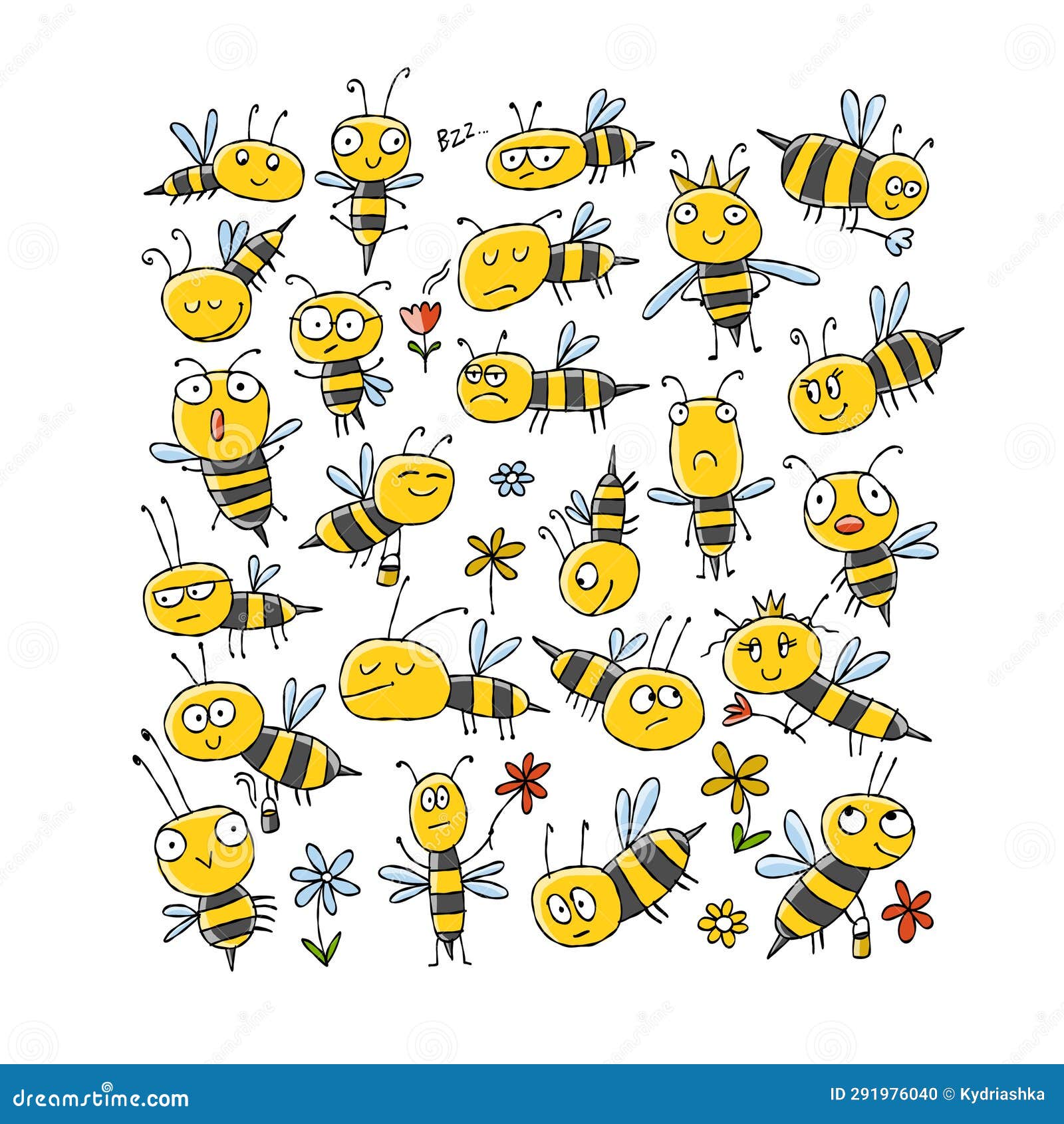 Bumblebee Family And Bee Kind Yellow And Black Bumblebee Text With ...