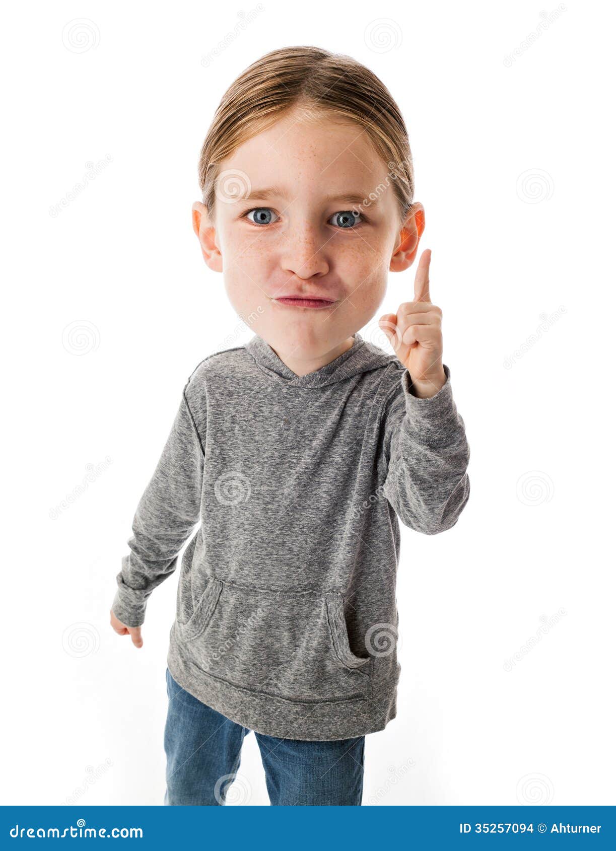 Funny Big Head Child stock photo. Image of male, bighead - 35257094