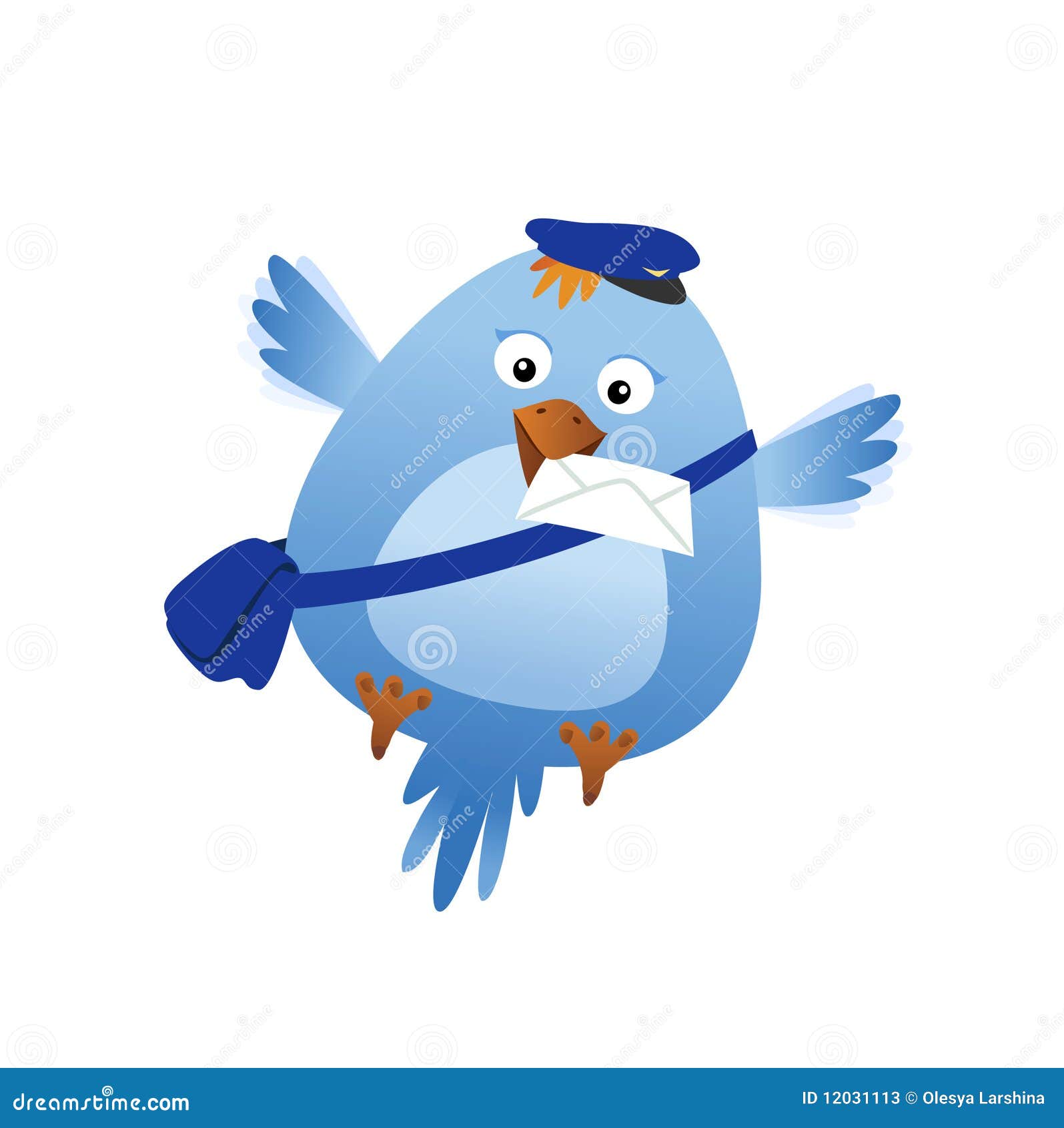 Funny Bird Mail Stock Illustrations – 370 Funny Bird Mail Stock ...