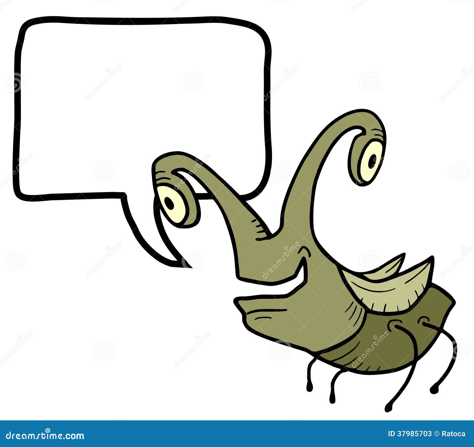 Funny bizarre insect stock vector. Illustration of bizarre - 37985703