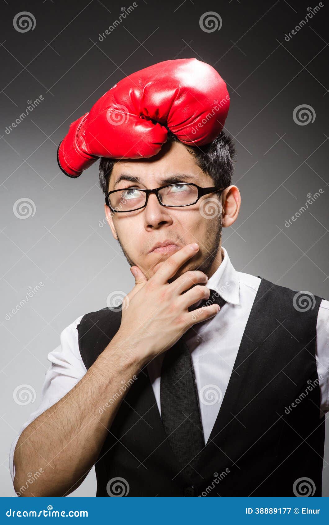 Funny boxer stock image. Image of humourous, fighter - 38889177