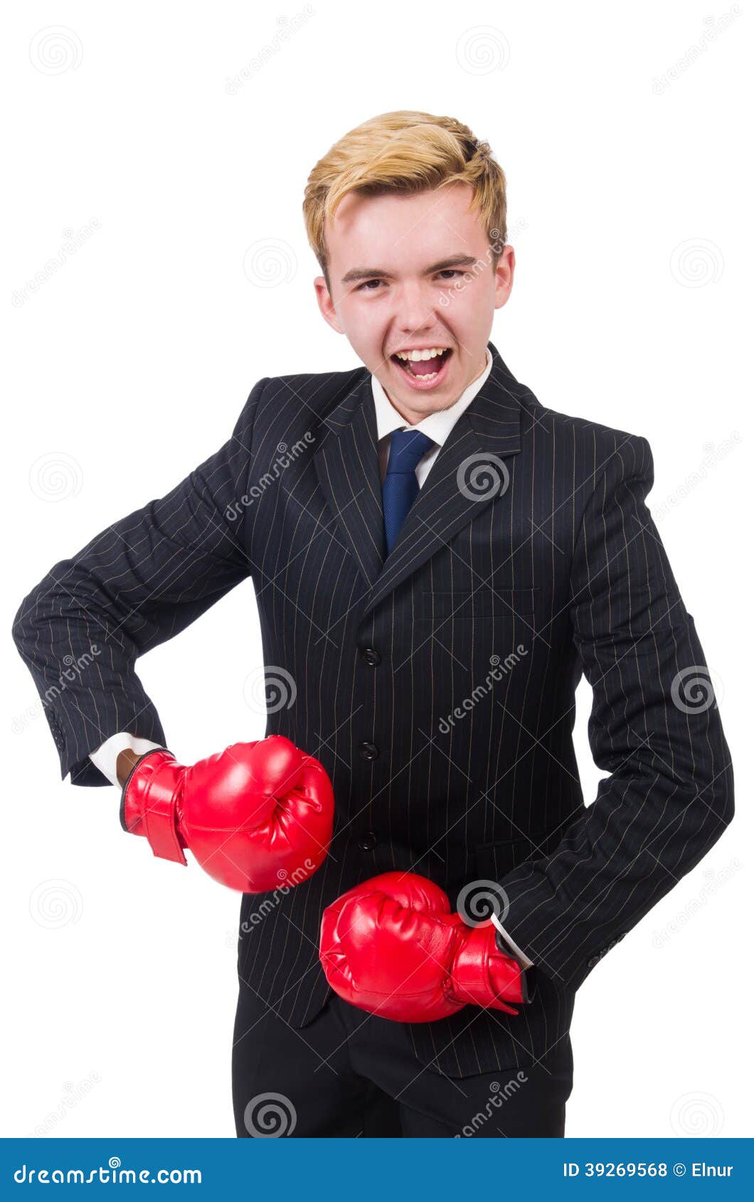 Funny boxer stock photo. Image of fight, corporate, funny - 39269568