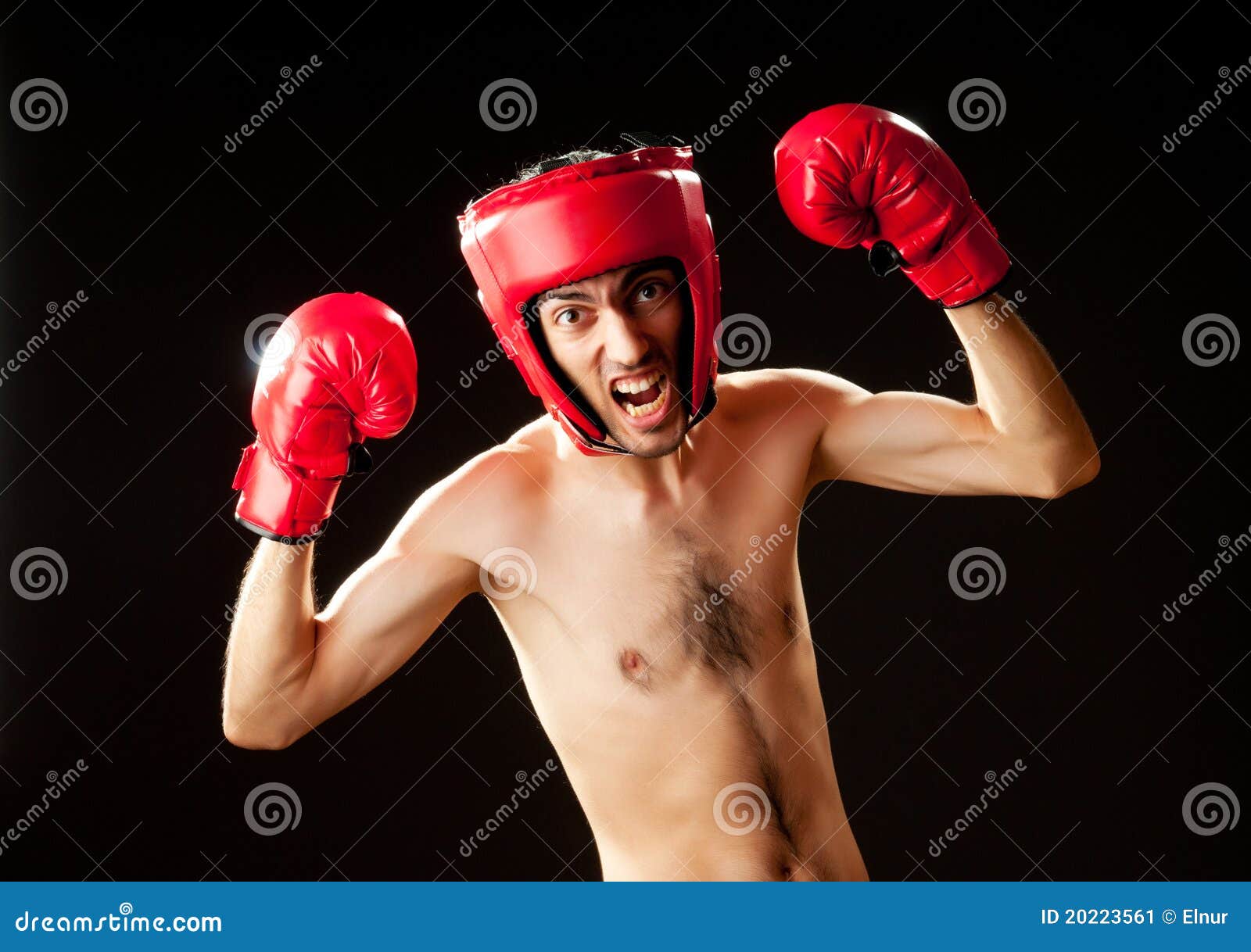 Funny Boxer Royalty-Free Stock Image | CartoonDealer.com #47320600