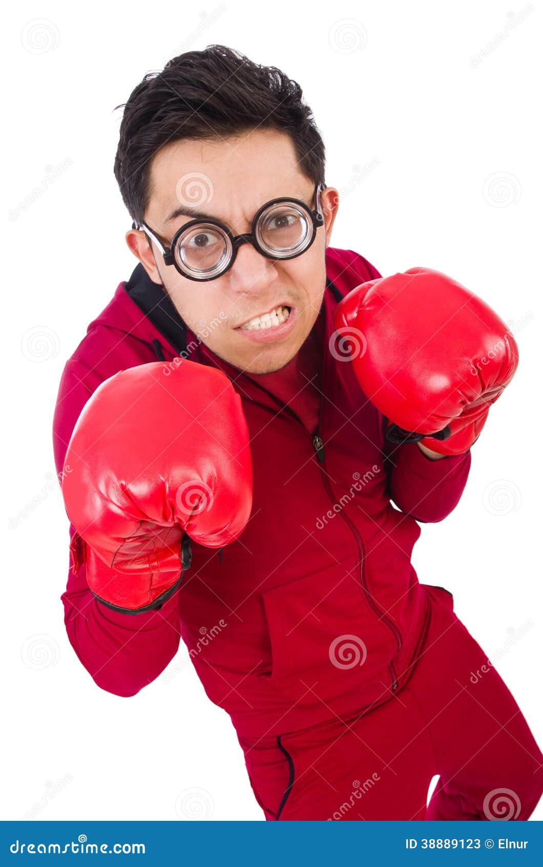 Funny boxer stock image. Image of aggression, punch, humorous - 38889123