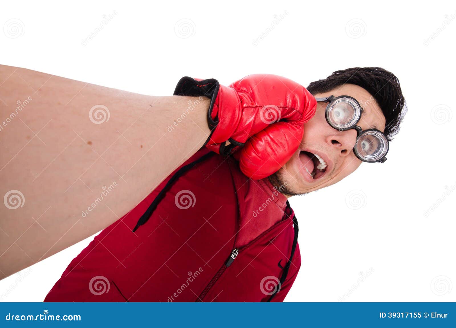 Funny boxer stock image. Image of comic, fist, male, isolated - 39317155