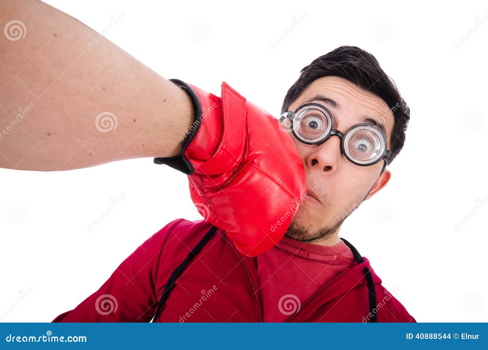 Funny boxer stock photo. Image of competition, humourous - 40888544