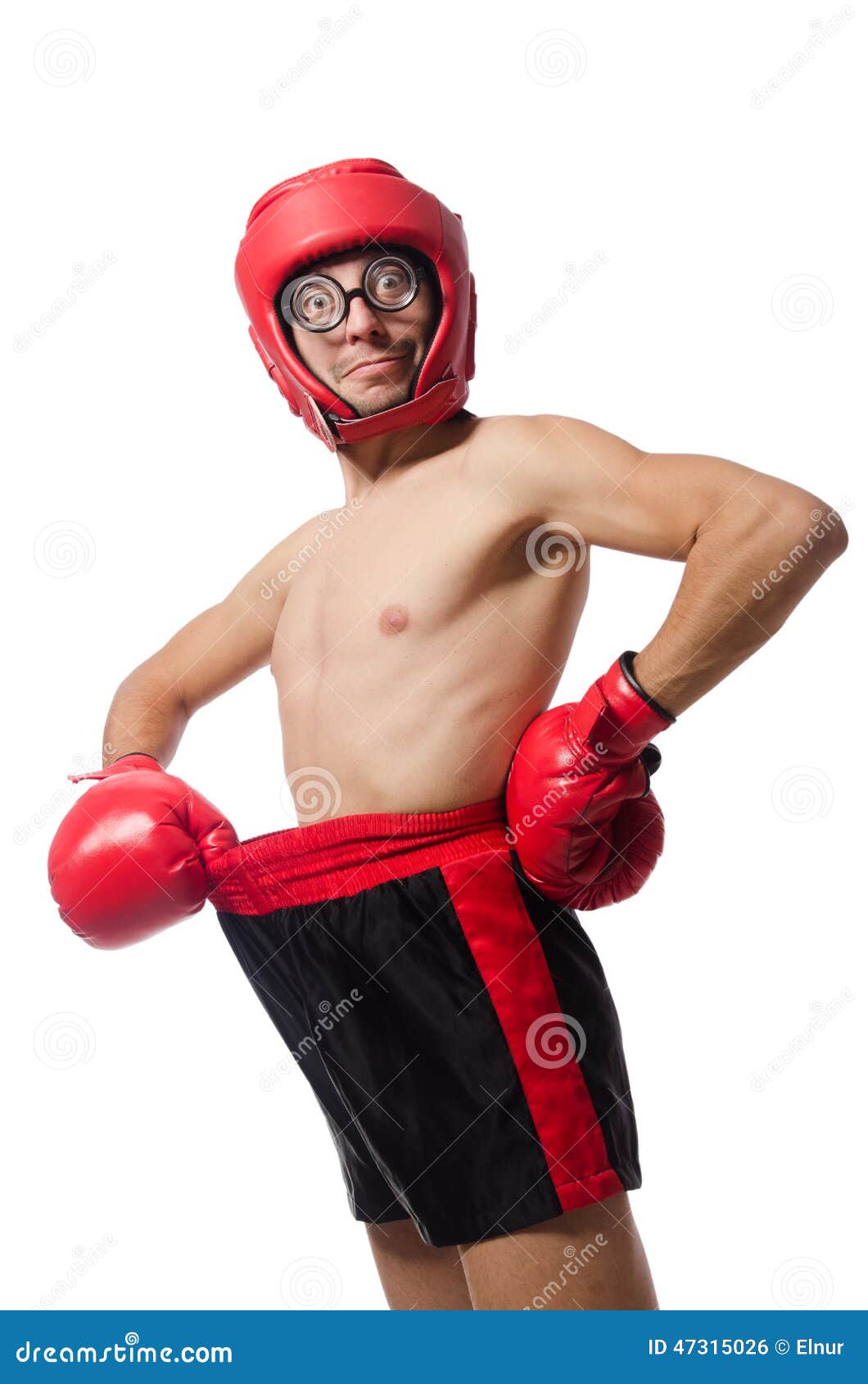 Funny boxer isolated stock photo. Image of infuriated - 47315026