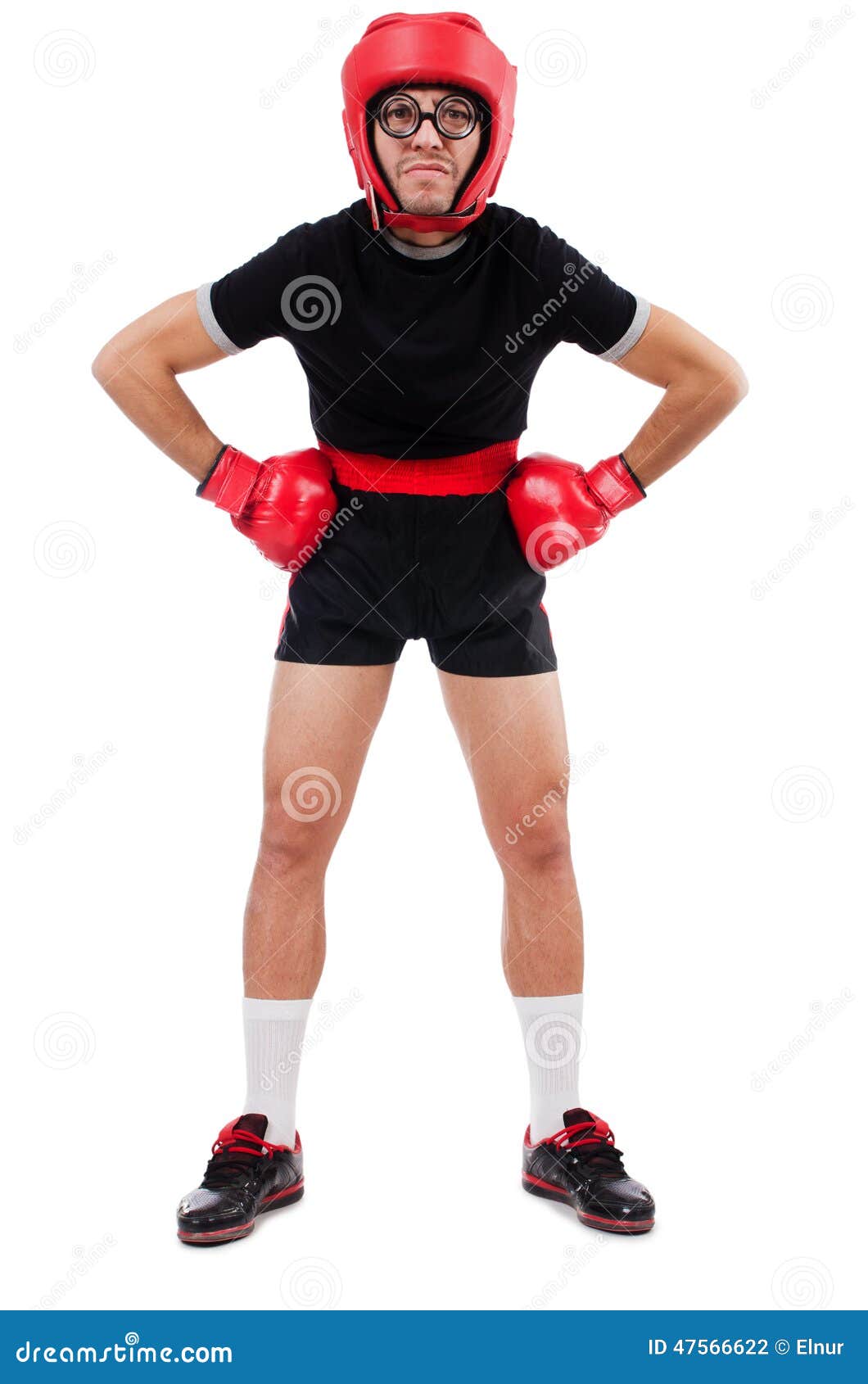 Funny boxer isolated stock photo. Image of irate, action - 47566622