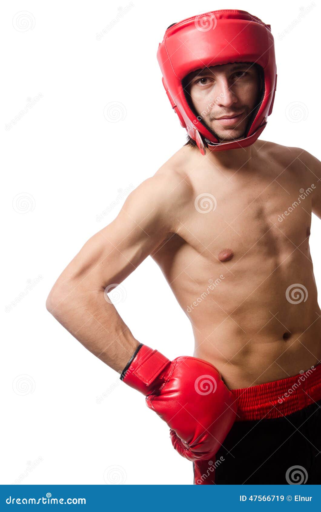 Funny boxer isolated stock image. Image of healthy, boxer - 47566719