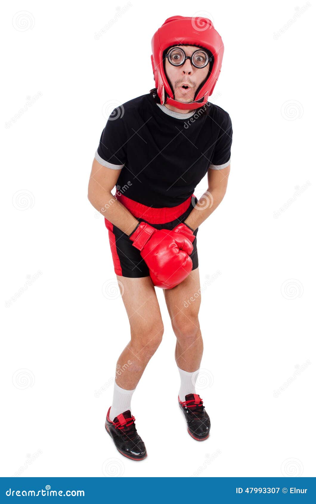 Funny boxer isolated stock image. Image of body, boxing - 47993307