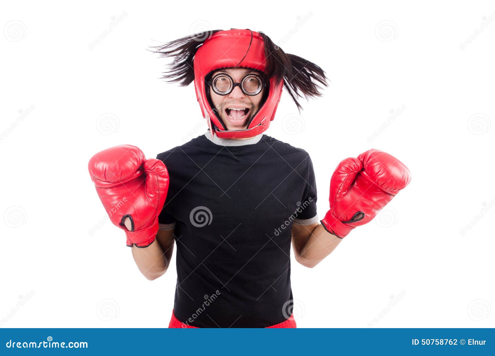 Funny Boxer Royalty-Free Stock Image | CartoonDealer.com #33763786