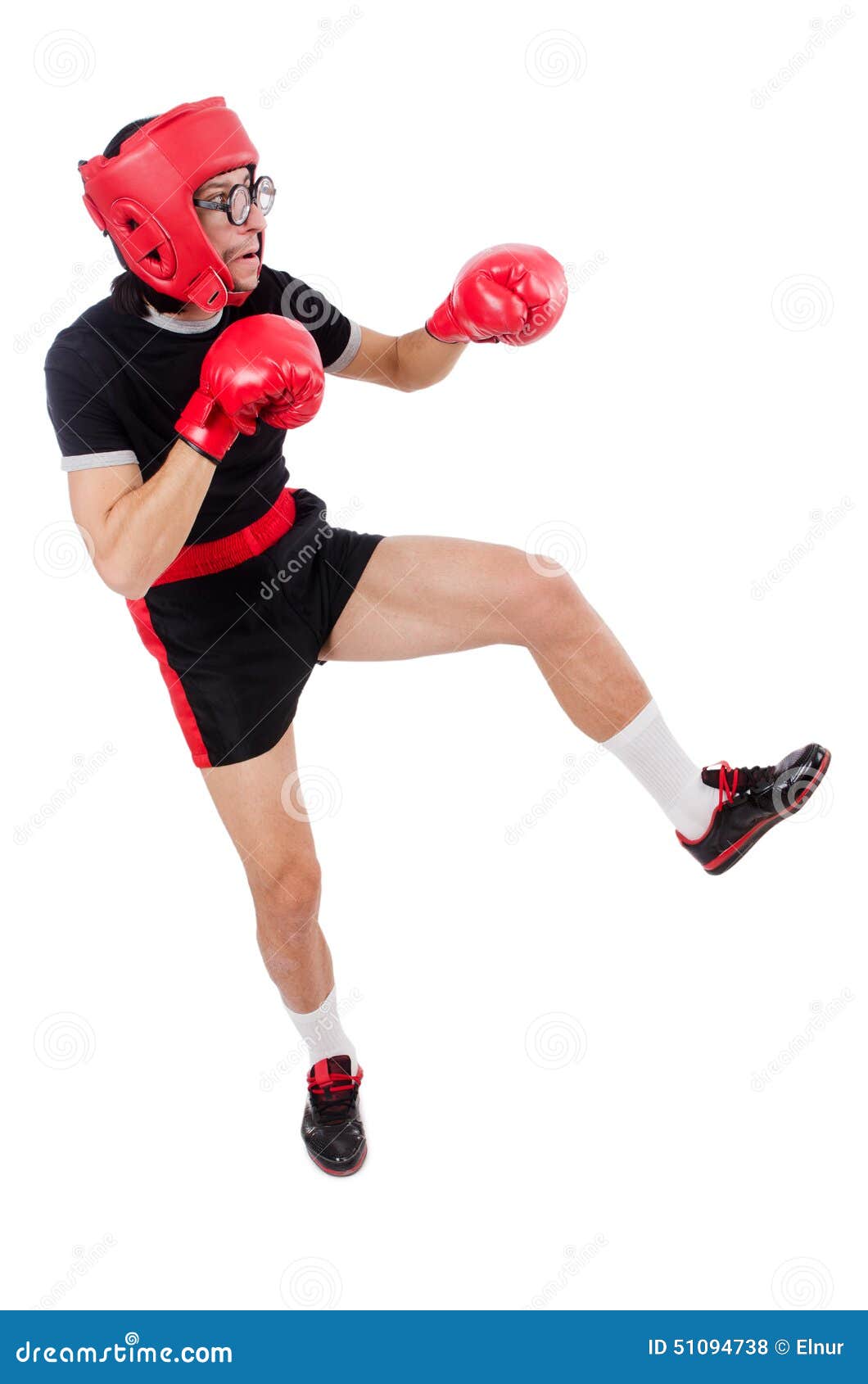 Funny boxer stock photo. Image of fitness, fighting, action - 51094738