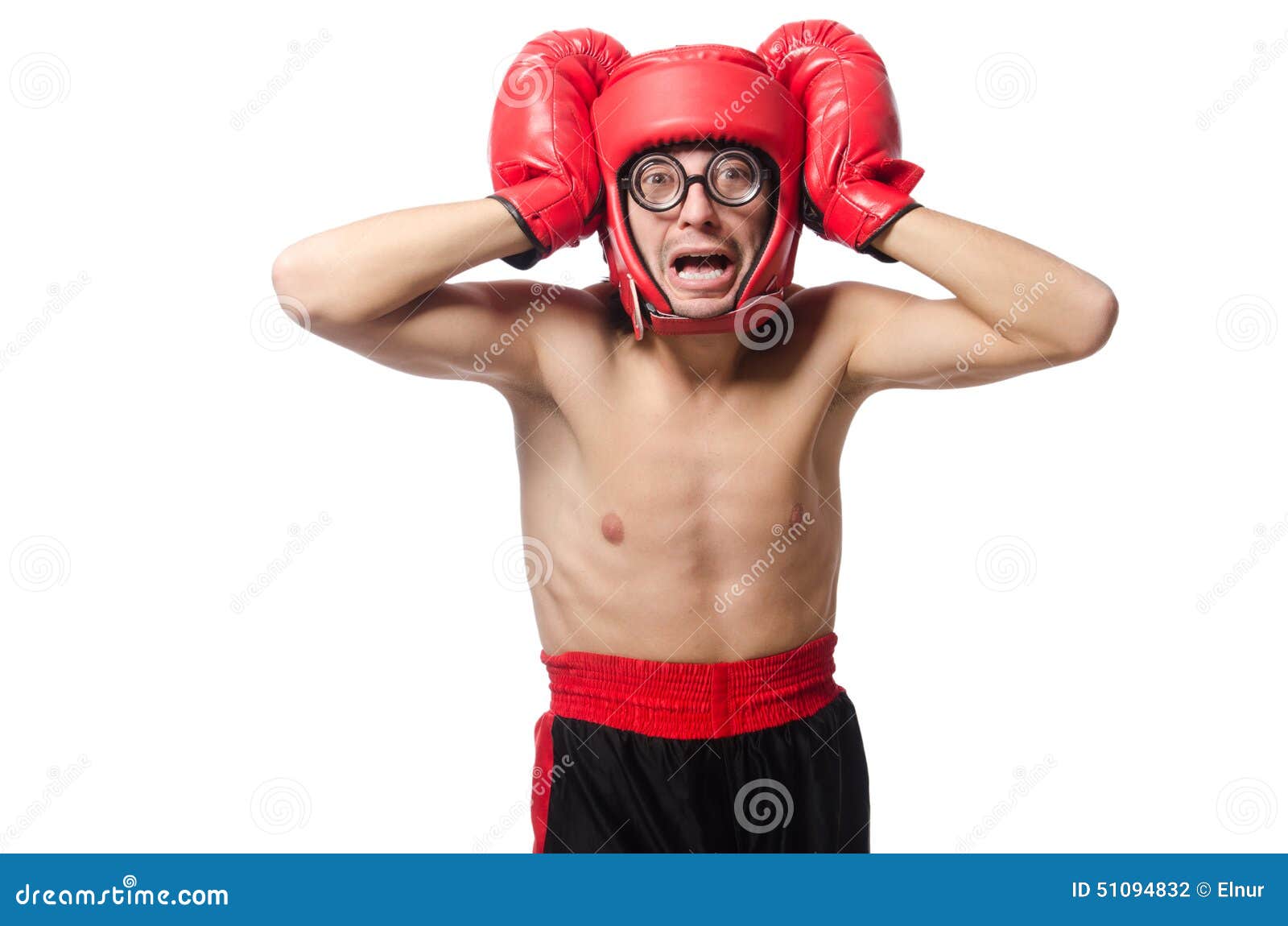Funny boxer stock photo. Image of glove, fight, athlete - 51094832