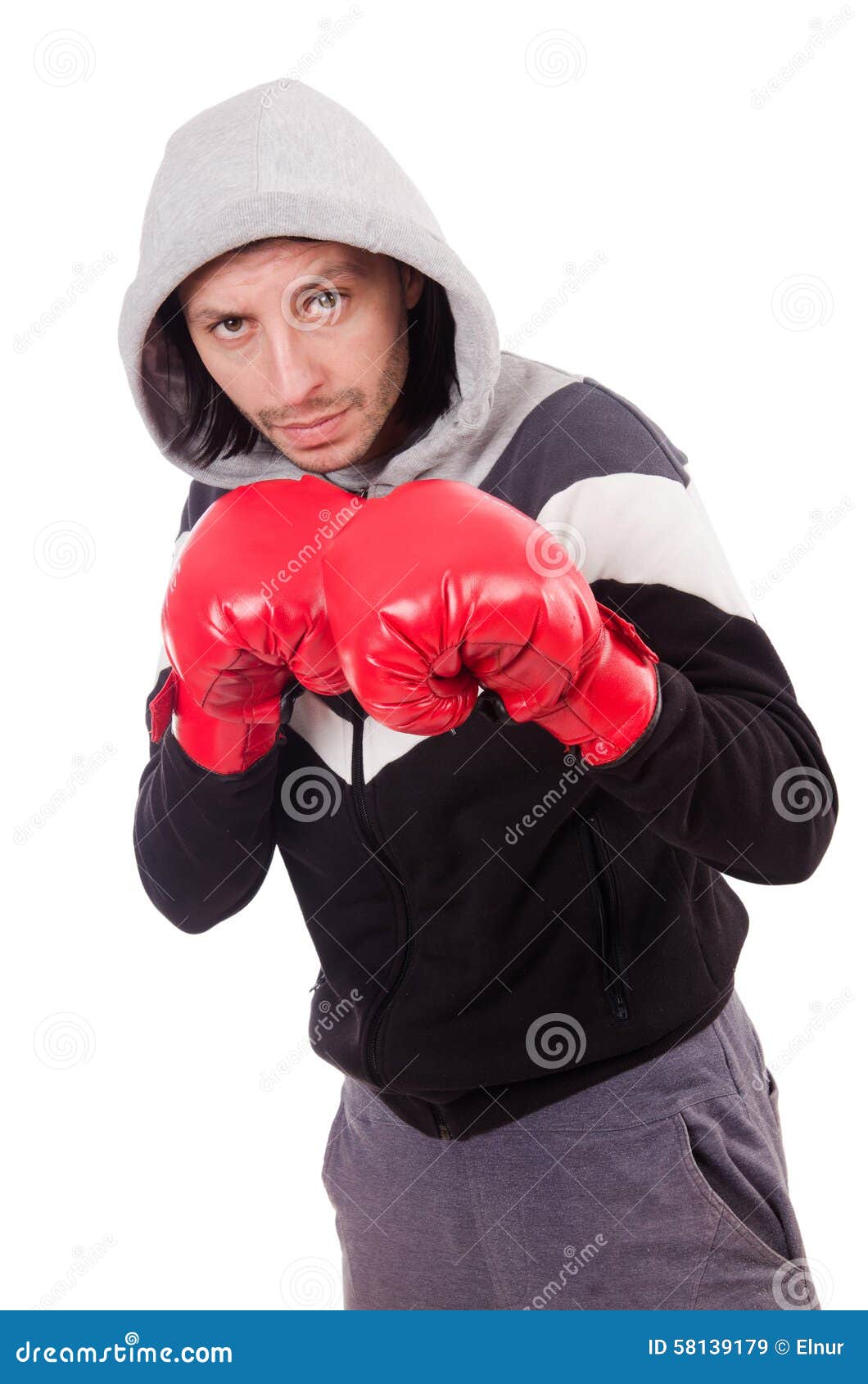 Funny boxer stock image. Image of irate, gloves, gold - 58139179