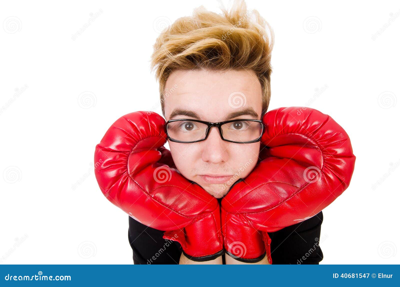Funny boxer stock image. Image of healthy, fitness, fighter - 40681547