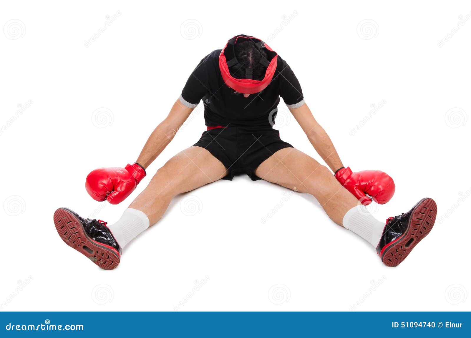 Funny boxer stock photo. Image of athlete, hitting, beaten - 51094740