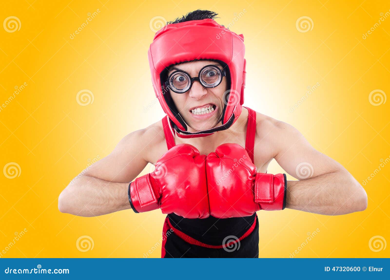 Funny Boxer Royalty-Free Stock Image | CartoonDealer.com #47320600